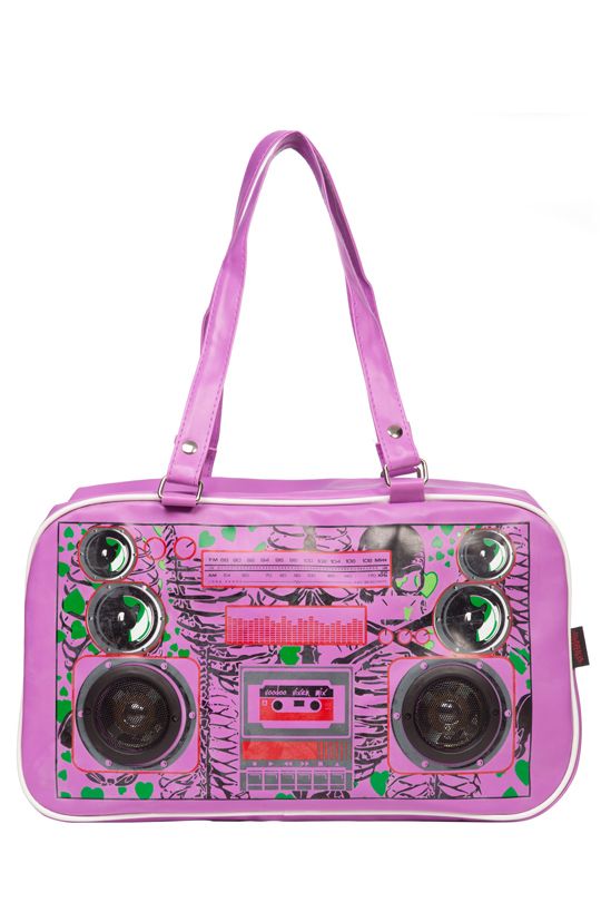 Boombox Zombie Purple Bag | Alternative Clothing Store | Gothic, Punk ...