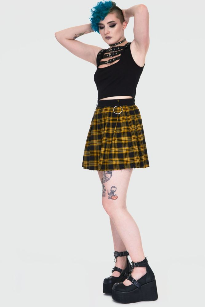 Dark Punk Tartan Dresses & Outfits | Edgy Alternative Fashion ...