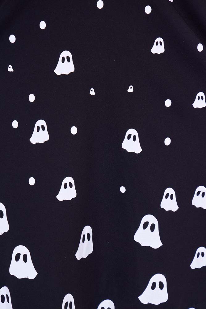 Ghost Print Wednesday Dress | Alternative Clothing Store | Gothic, Punk ...