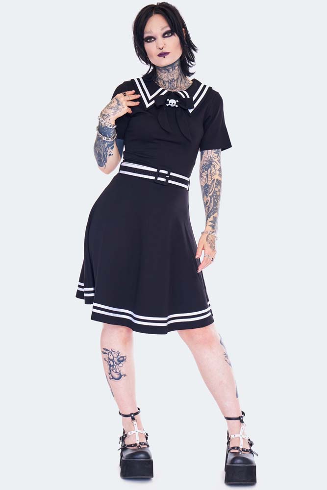 Sailor Skater Dress | Alternative Clothing Store | Gothic, Punk, Metal ...