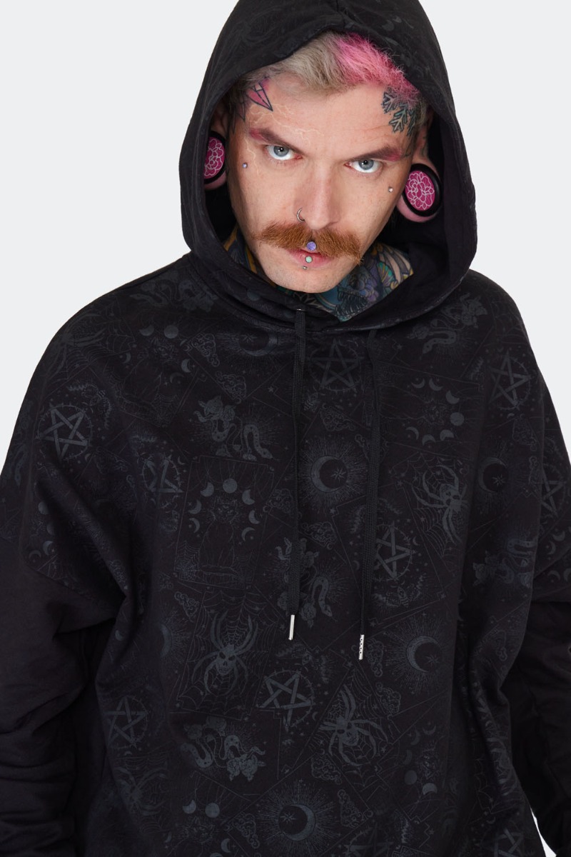 Tarot Deck Oversized Hoodie | Alternative Clothing Store | Gothic, Punk ...