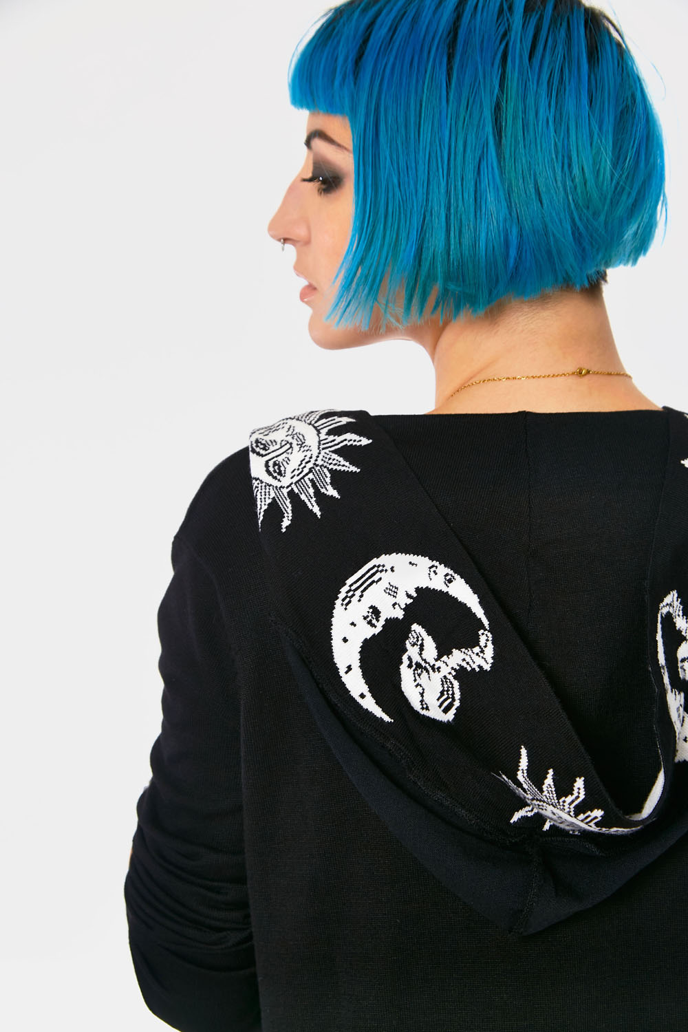 Moonstone Cardigan | Alternative Clothing Store | Gothic, Punk, Metal, Rock